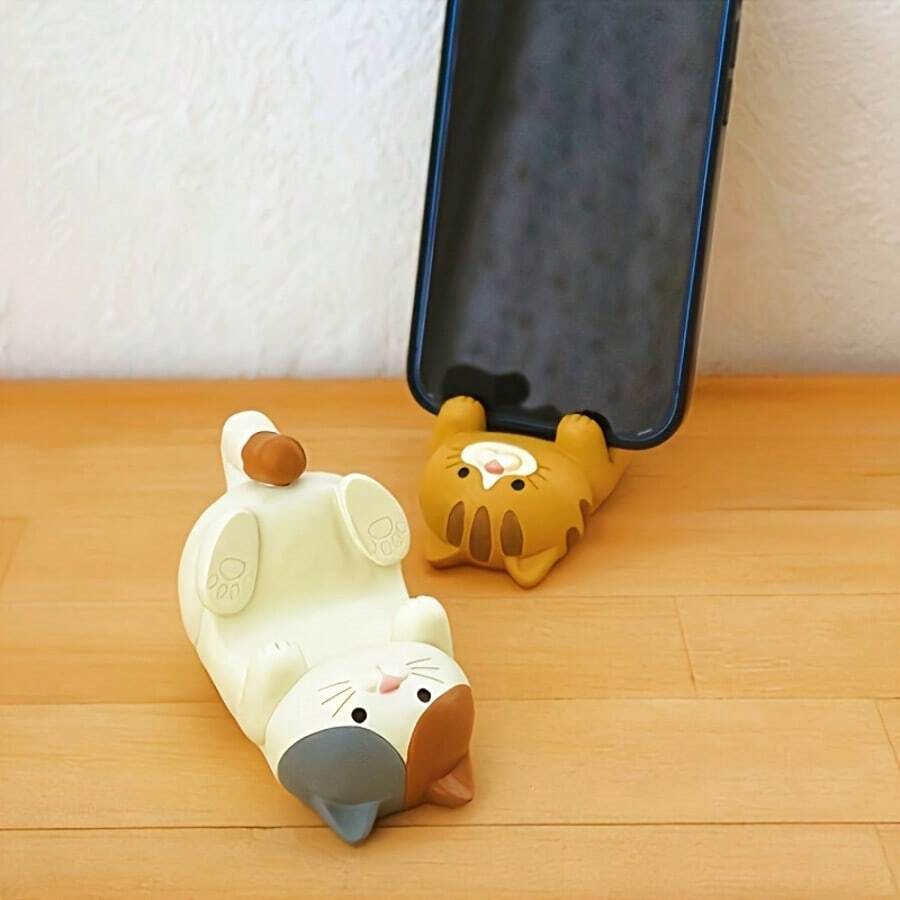 Cat Shaped Slouchy Phone & Tablet Stand - Cell Phones & Accessories for ...