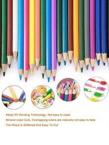 Farbige Ölbuntstifte, Studentenmalfarben, Designer-Pinsel, Ölbasierte ...