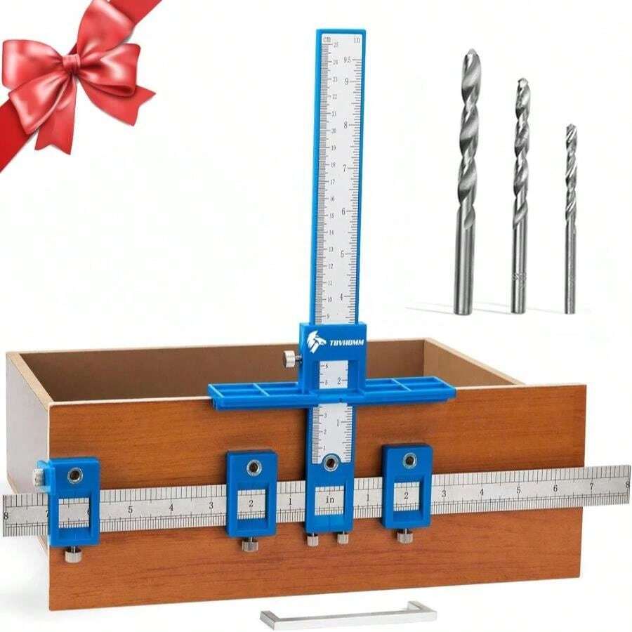 Cabinet Hardware Jig, Punch Locator Drill Guide,Wood Drilling Dowelling ...