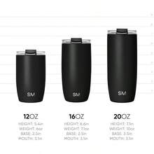 16oz Voyager Travel Mug Tumbler W Clear Flip Lid Coffee Cup Vacuum ...