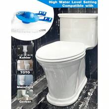Universal Toilet Flapper Kit 2 Inch - 2 Pack High Level Setting Low ...