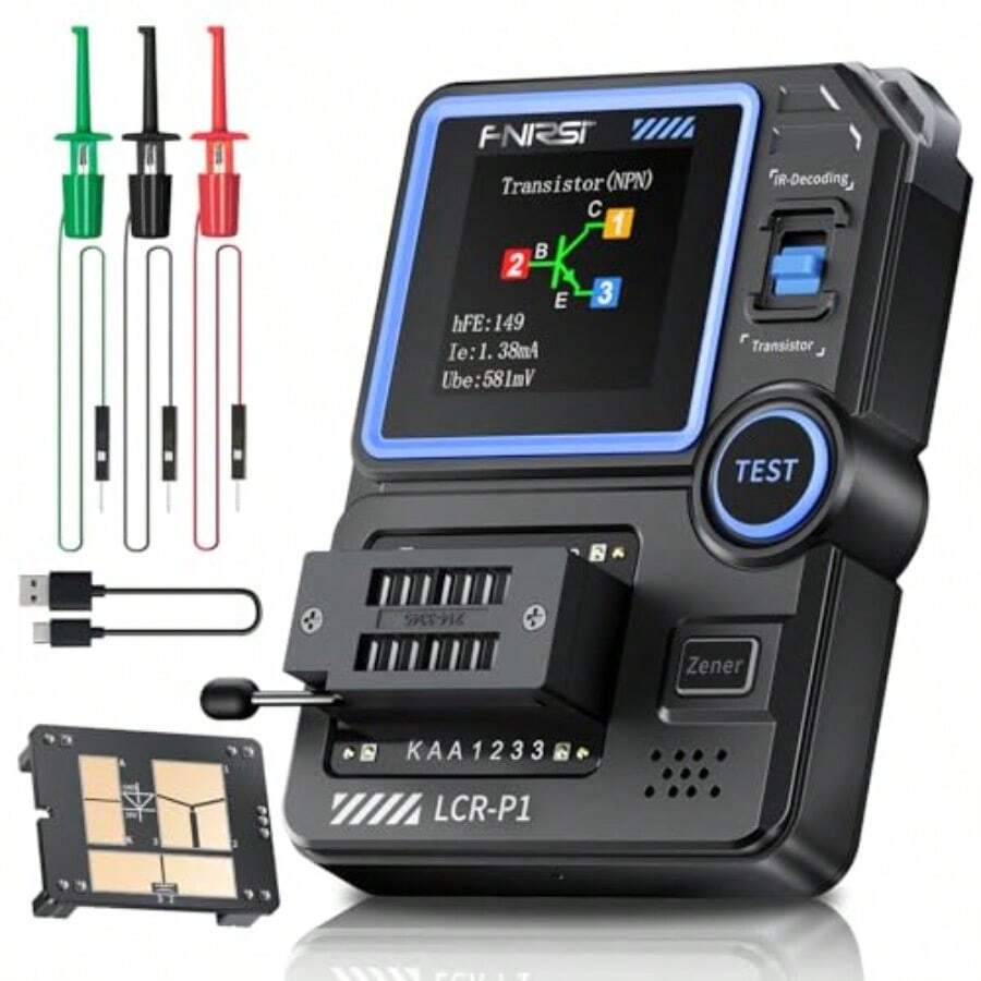 WSNB -P1 Tranor Tester Mosfet Tranor Capacitor Tester SMD Electronic ...
