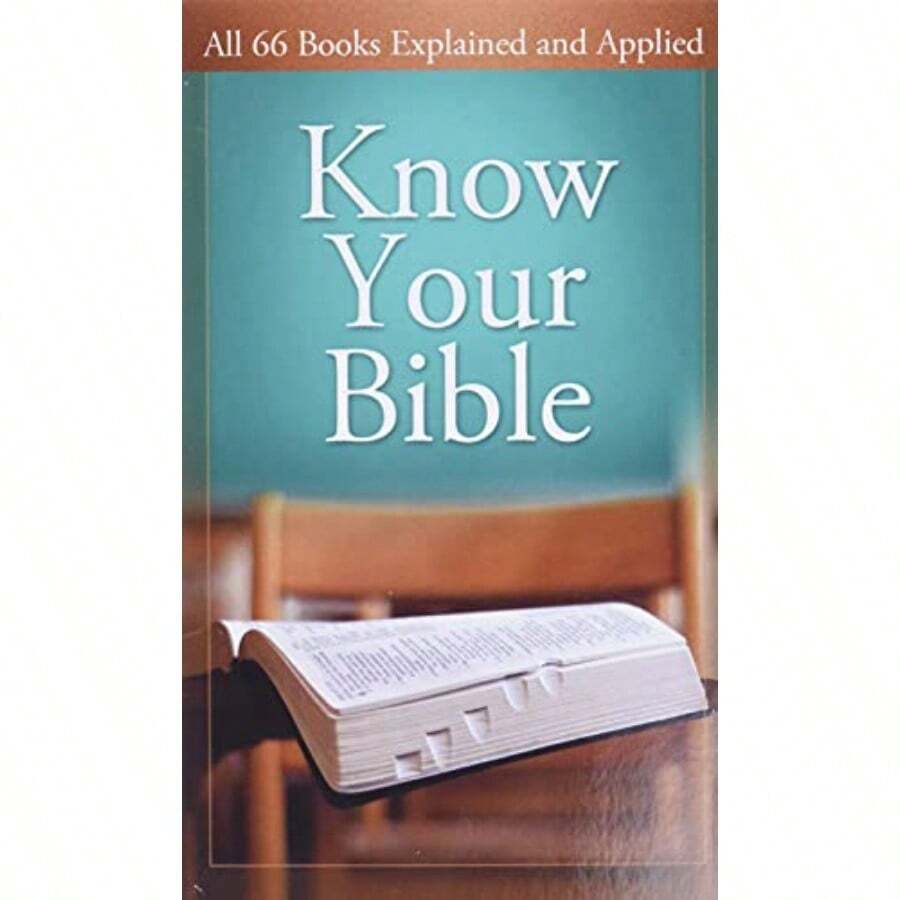Know Your Bible: All 66 Books Explained Value Books | SHEIN USA