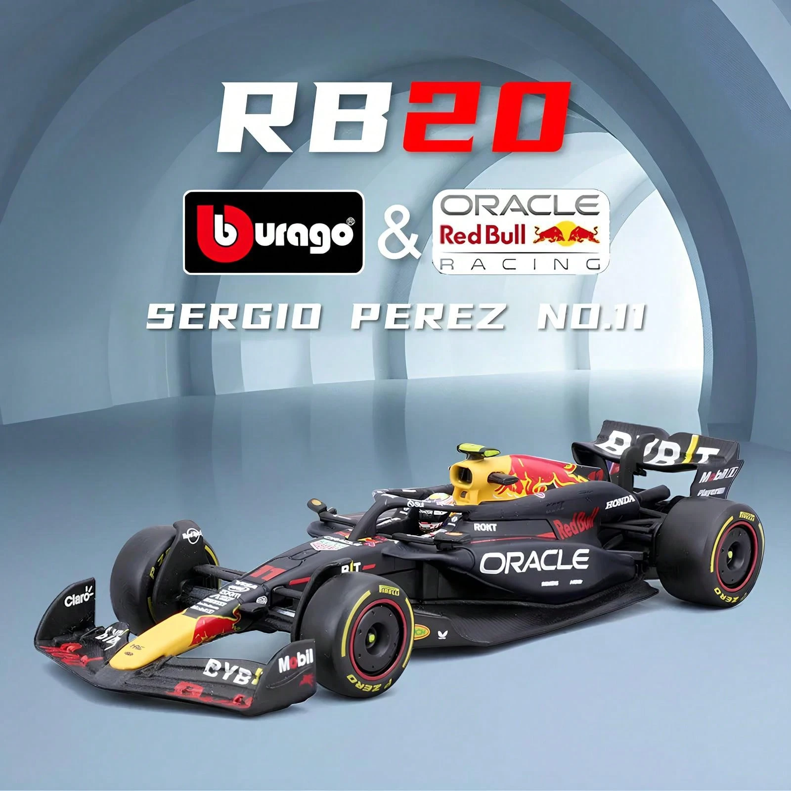 Burago Nuevo modelo de auto de Fórmula 1 a escala 1/43 (versión premium ...