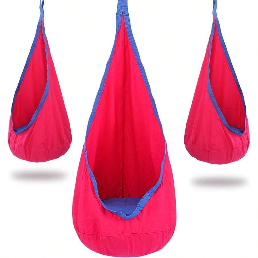 YAERSI Pod Swing Seat Child Hammock Chair With PVC Inflatable Cushion ...