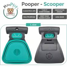 MonPtit Pooper Scooper Portable Sanitary Dog Poo Pick Up With Bag ...