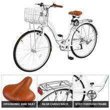 26and#039;And#039; Adults Commuter City Bike 7 Speed Cruiser Bicycle ...