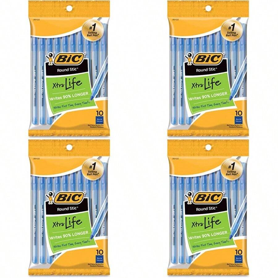 Festival Promotion Round S Ball Pen Blue 10 C Ultra-Fast Delivery ...