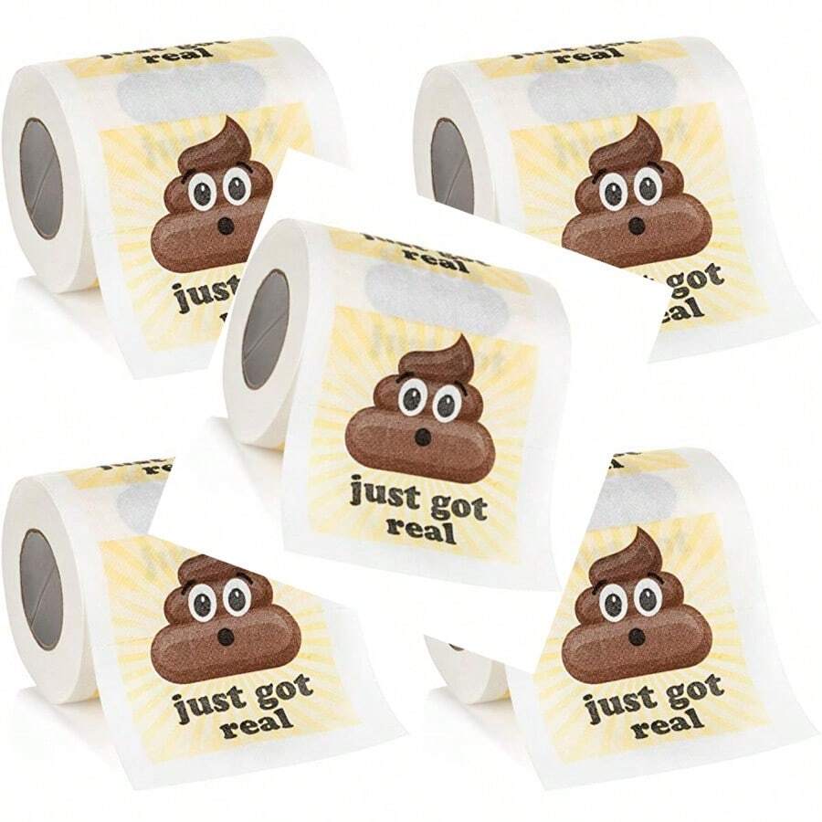 Papel higiénico divertido y novedoso - 200 hojas de papel de 2 capas ...