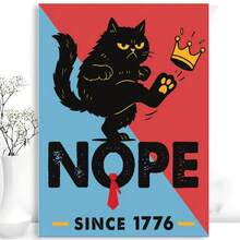 Framed Canvas In America Protest Sign, Anti Protest Sign For Freedom ...