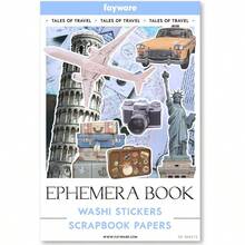 300+ Travel Stickers 20 A5 Papers - Pre - Cut Washi Stickers Journaling ...