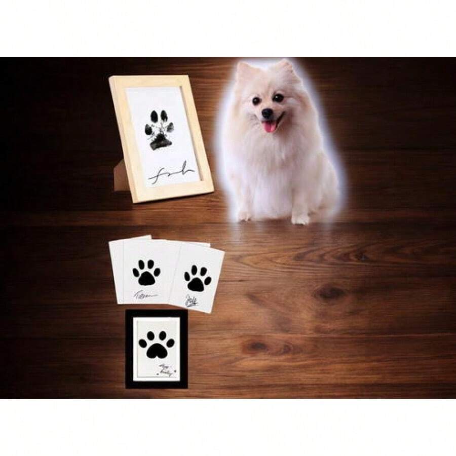 2 Boxes Of No-Smudge No-Ink Pet Paw Print Set - Each Box Contains 2 ...
