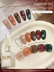 XEIJAYI XEIJAYI 1PC 15ml Eggshell Gel Nail Polish Quail Egg Semi ...