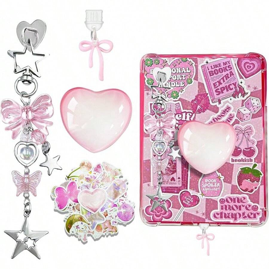 Kindle Accessories, Cute Charms Set For Kindle,Including Dust Plug ...