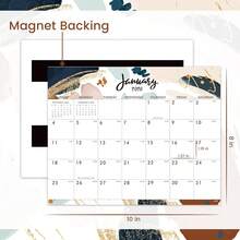 2026 Magnetic Calendar - 2026 Calendar From JAN 2026 - DEC 2026 ...