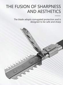 Dual-Sided Hair Trimming Comb, Stainless Steel Hair Clipper Holder ...