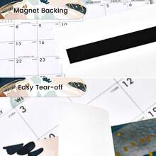 2026 Magnetic Calendar - 2026 Calendar From JAN 2026 - DEC 2026 ...