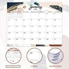 2026 Magnetic Calendar - 2026 Calendar From JAN 2026 - DEC 2026 ...