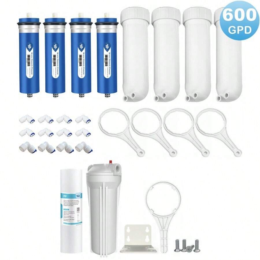 600 GPD RO Membrane Maple Syrup Reverse Osmosis System Water Filter ...