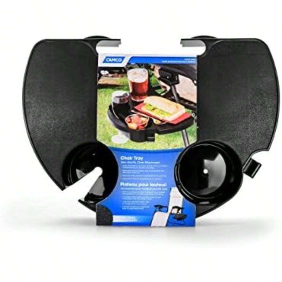 Camco 51834 Zero Gravity Chair Tray and Cup Holder,1 Pack(default ...