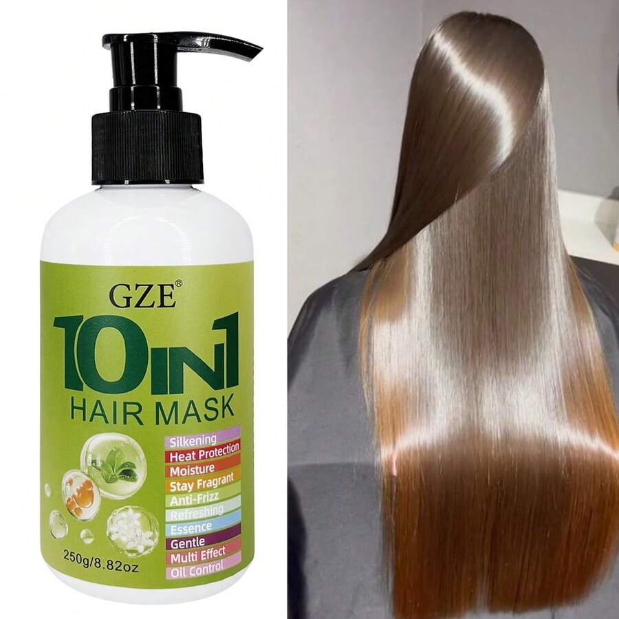 GZE GZE 10-IN-1 Hair Mask - Intense Repair & Growth With Argan Oil ...