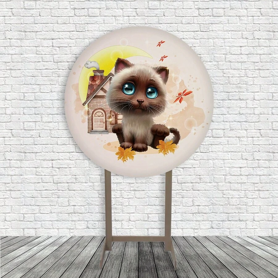 Easy-To-Use Decoration Cover Kit With Round Panel And Cylinders For ...