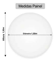 Easy-To-Use Decoration Cover Kit With Round Panel And Cylinders For ...