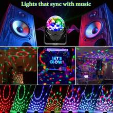 Letrero de neón, lámpara de proyector, lámpara de bola de discoteca ...