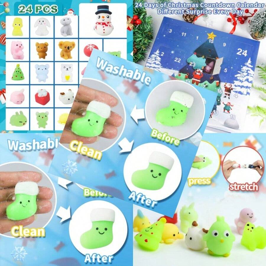 Mochi Advent Calendar 2025 Luminous 24 Days Of Christmas Countdown ...