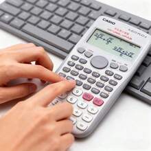 Casio Scientific Function Calculator, Drop Resistant Sliding Cover ...