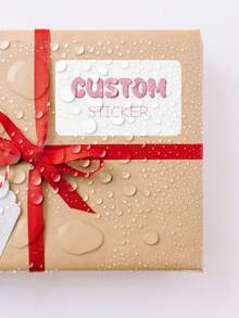 1-120pcs Custom Rectangular Stickers, Order Stickers, Logo Stickers ...