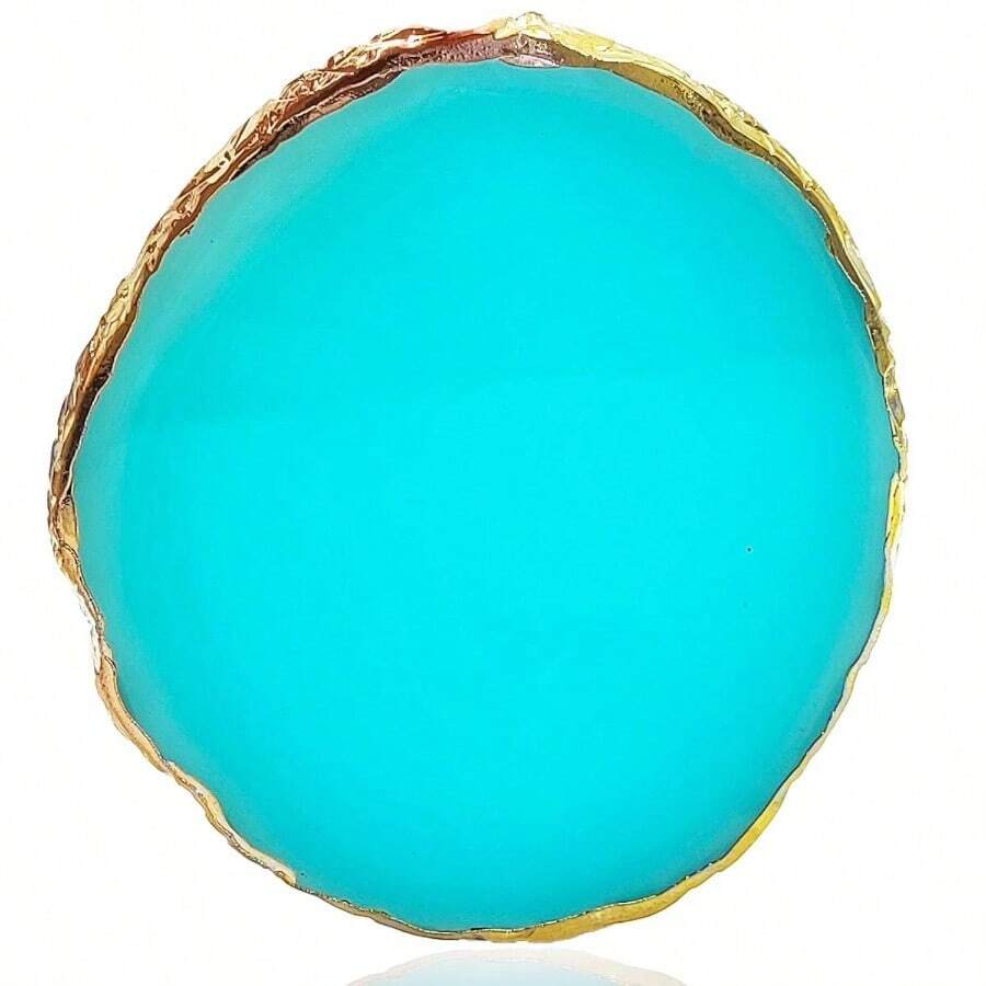 Resin Nail Art Palette, Nail Polish Palette Nail Painting Mixed Color ...