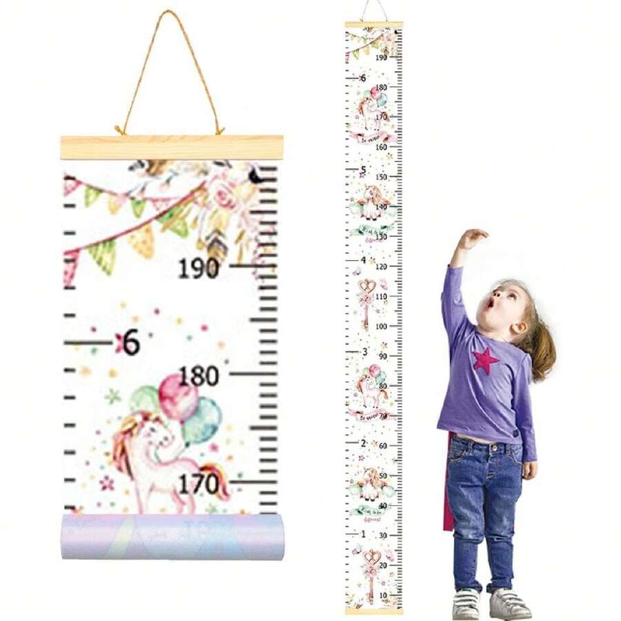 Children's Wall Height Chart, Children's Wall Growth Chart, Height ...