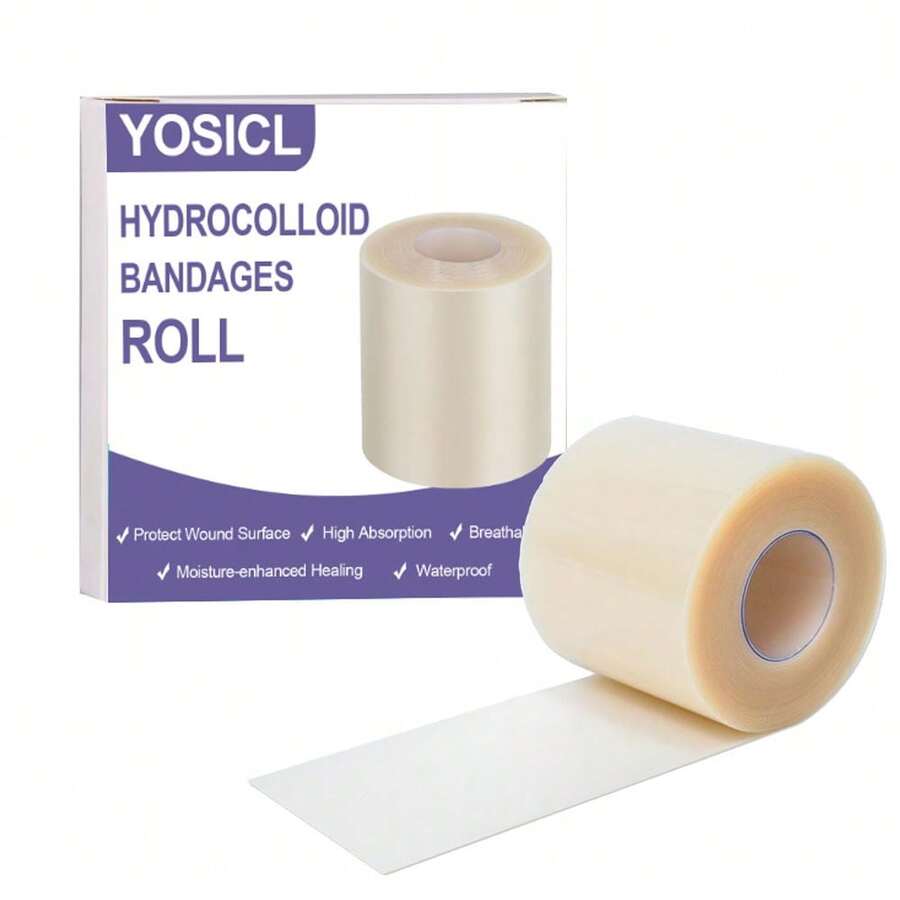 1 Rotolo di Cerotti Idrocolloidali per Cura delle Ferite, Cerotti ...