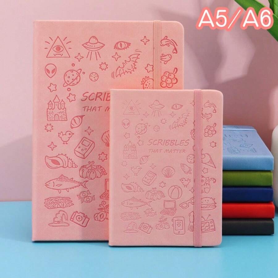 1 Stück A5 süßes Tagebuch Notizbuch, Schüler Memo Block, Cartoon ...