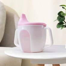 1pc Customized Logo Kids 3-Color Easy Grip Sippy Cup, Polypropylene Cup ...