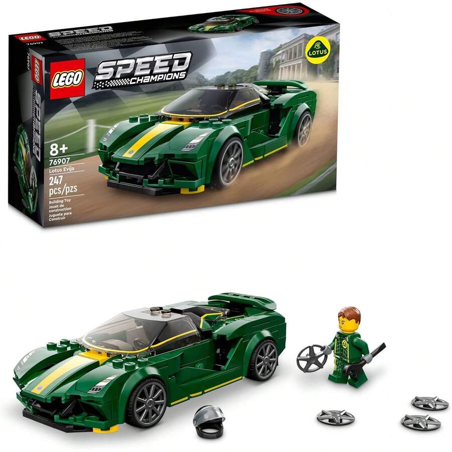 LEGO Speed Champions Lotus Evija 76907 Race Car Toy Model For Kids ...