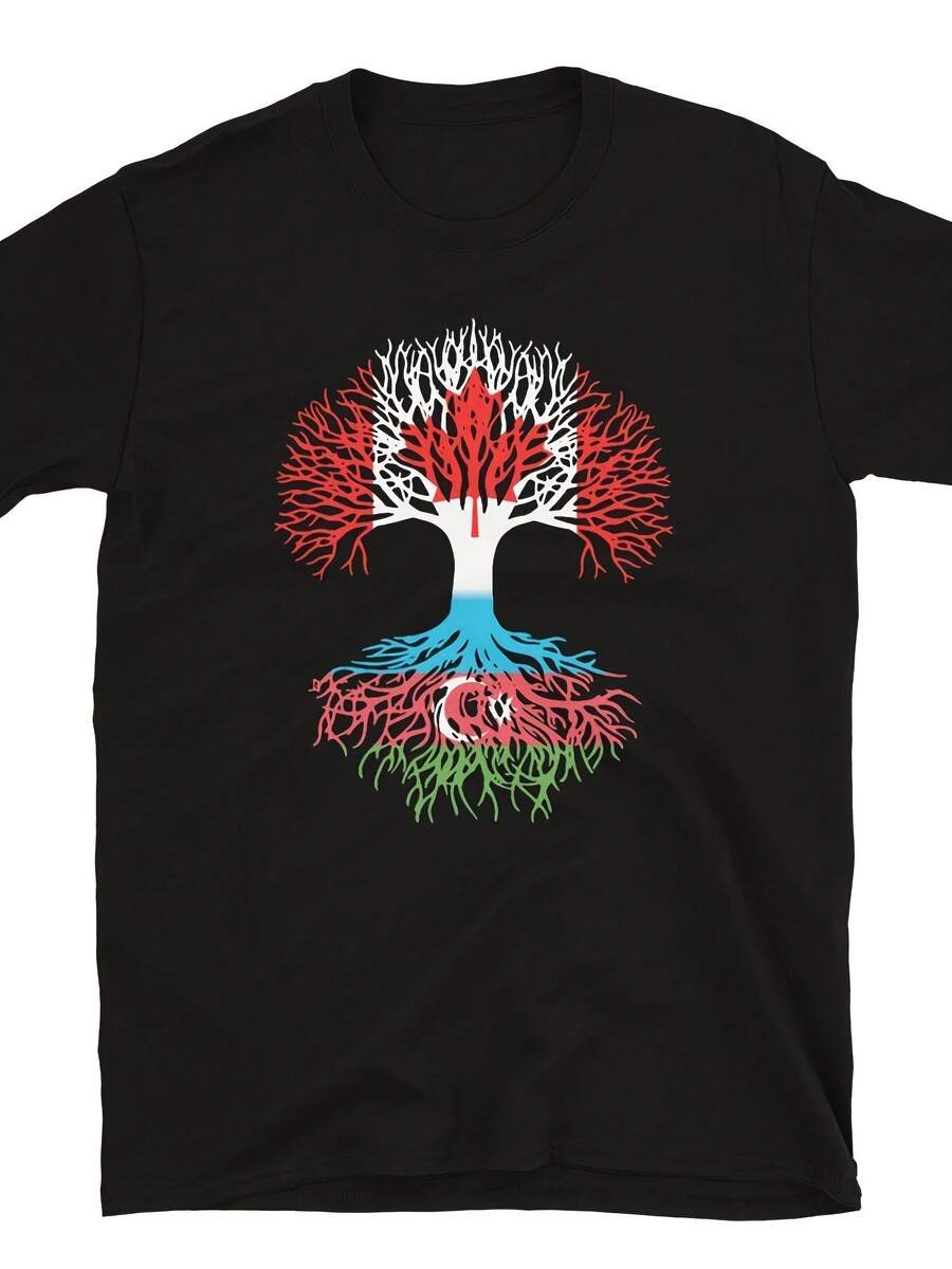 Cultivado en Canadá con raíces azeríes - Camiseta universitaria de ...