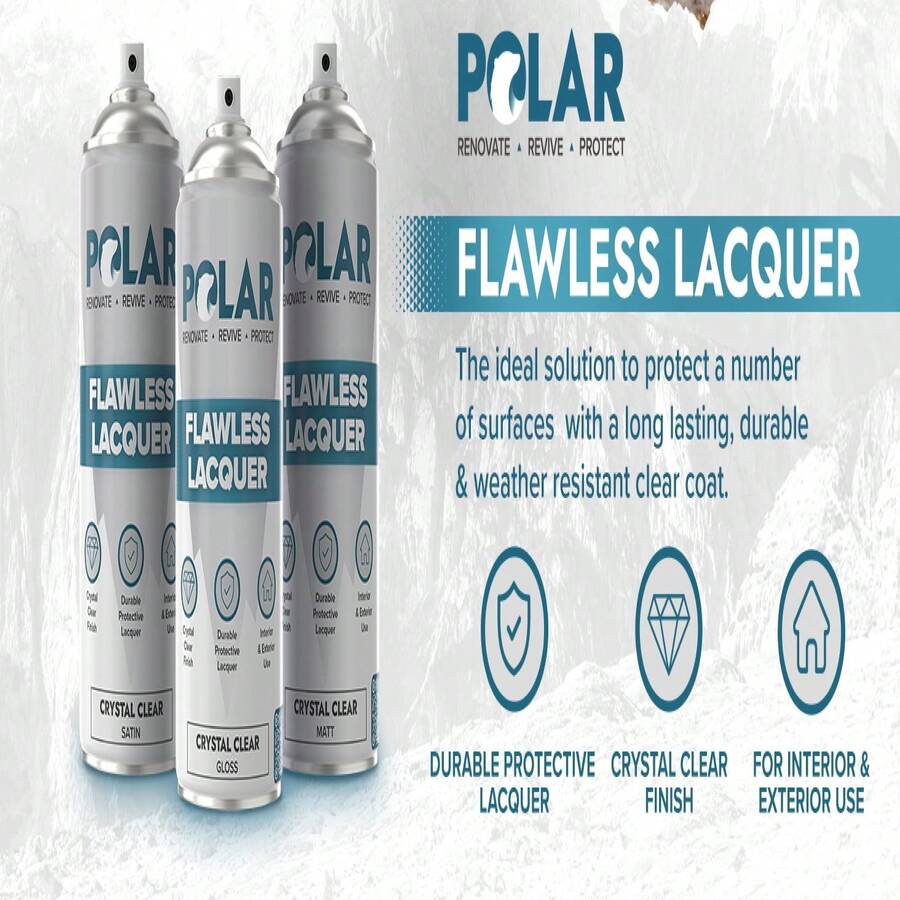 Clear Satin Lacquer Spray - 2 X .5 Fl Oz - Clear Coat Spray - Non ...