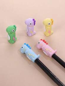 10pcs Cute Pen Caps In Random Colors, Silicone Pen Cap Gift Box ...