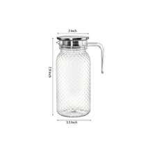 2 Pack 34 Oz Acrylic Pitcher With Lid And Spout, Small Pitcher Fridge ...