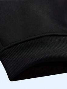 Sudadera con estampado de oso azul y texto "Mírame" para uso casual y ...