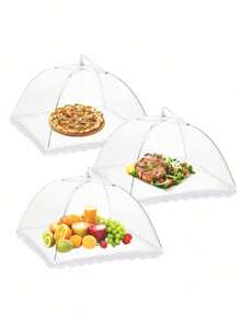 Extra Large Foldable Fly Cover,Dustproof Pop Up Umbrella Food Tent ...