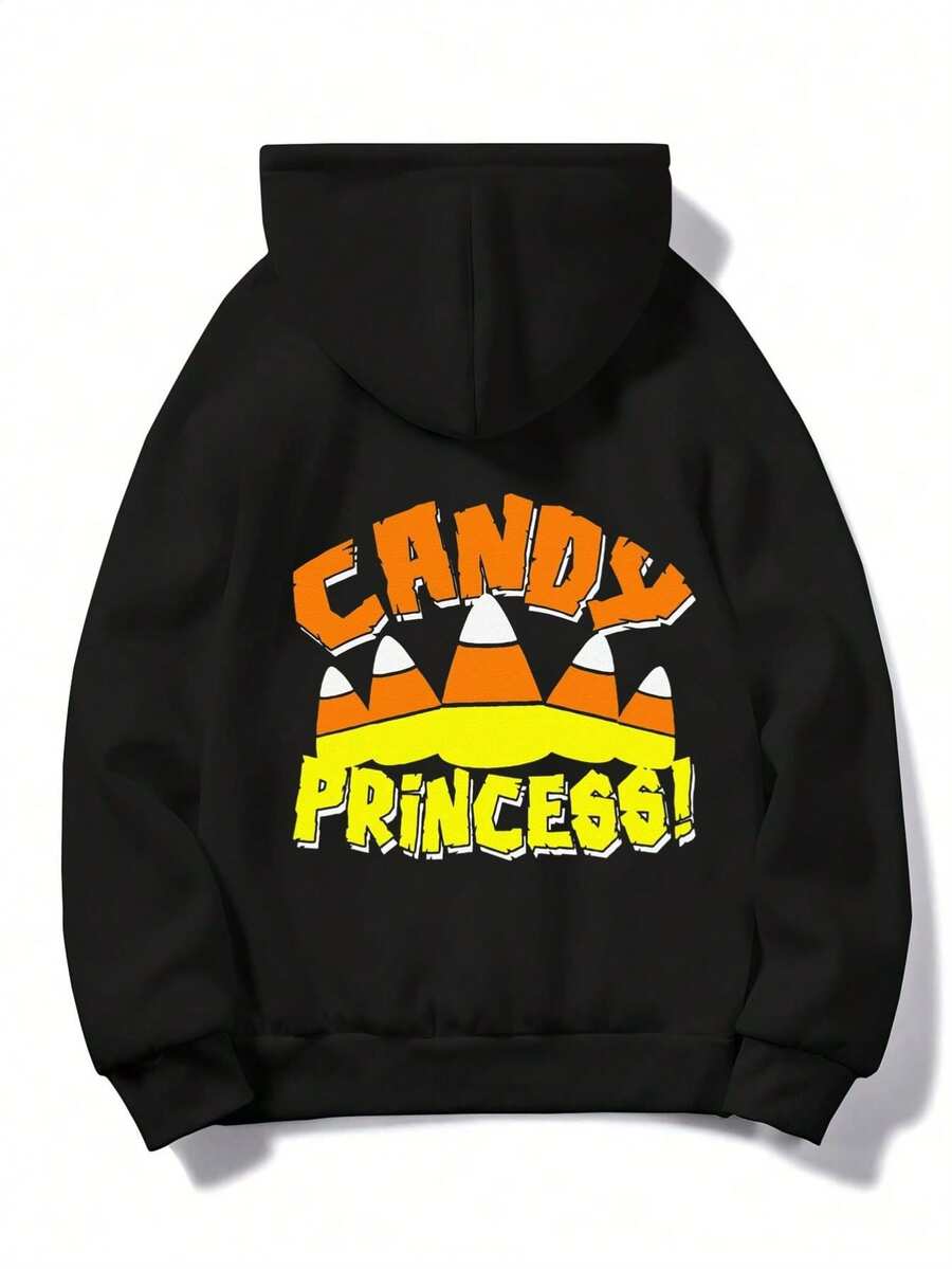 Men'S Halloween Hoodie - Sweatshirt Featuring A Candy Artificial Jade ...