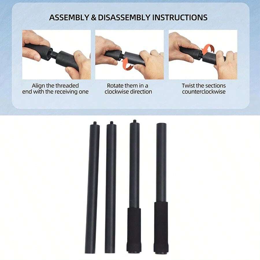 Stick Sturdy Steel, Adjustable Stretching Stick For Mobility ...