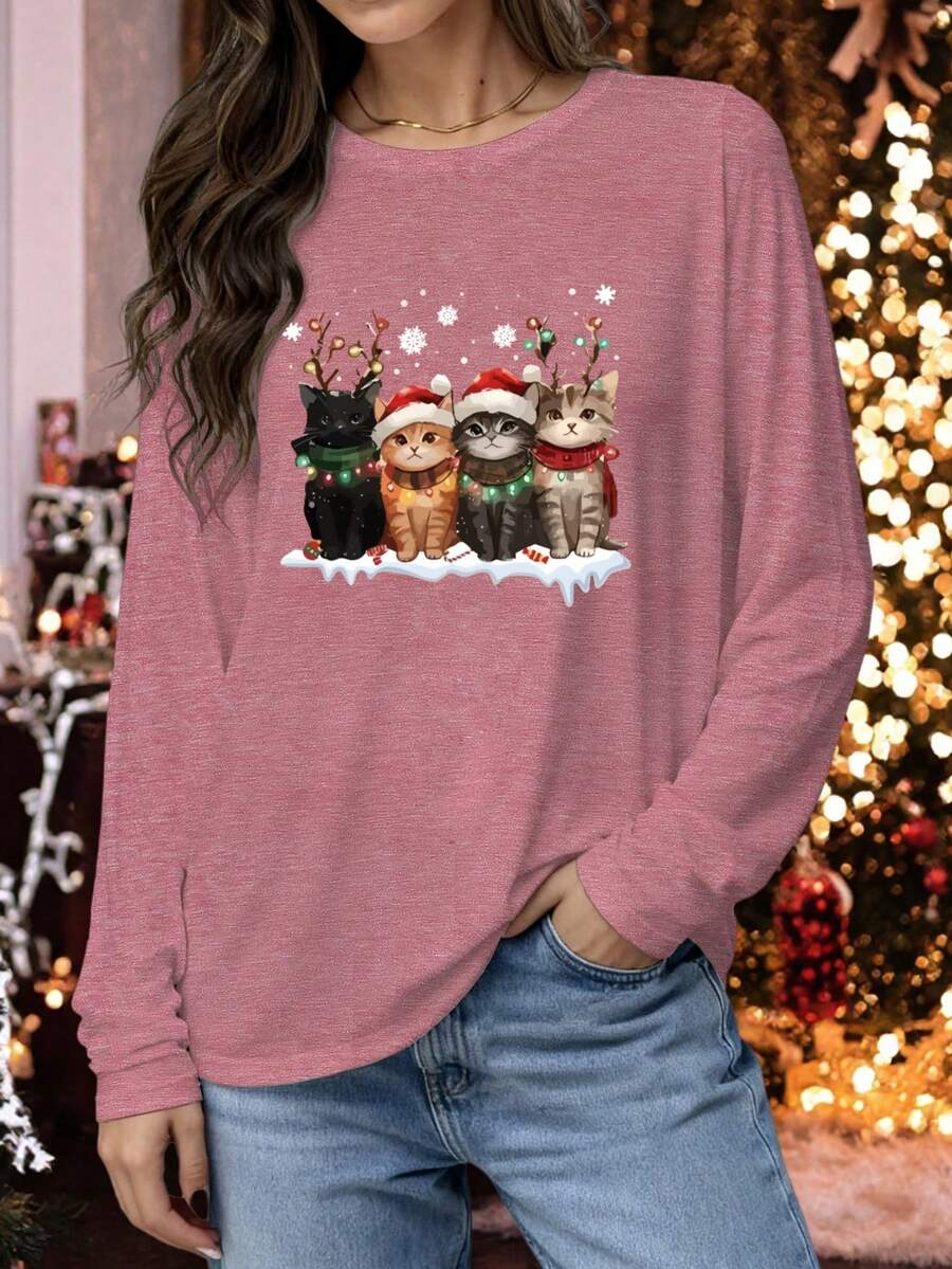 New In 2025,Comfortable Casual Crew Neck Long-Sleeved T-Shirts ...