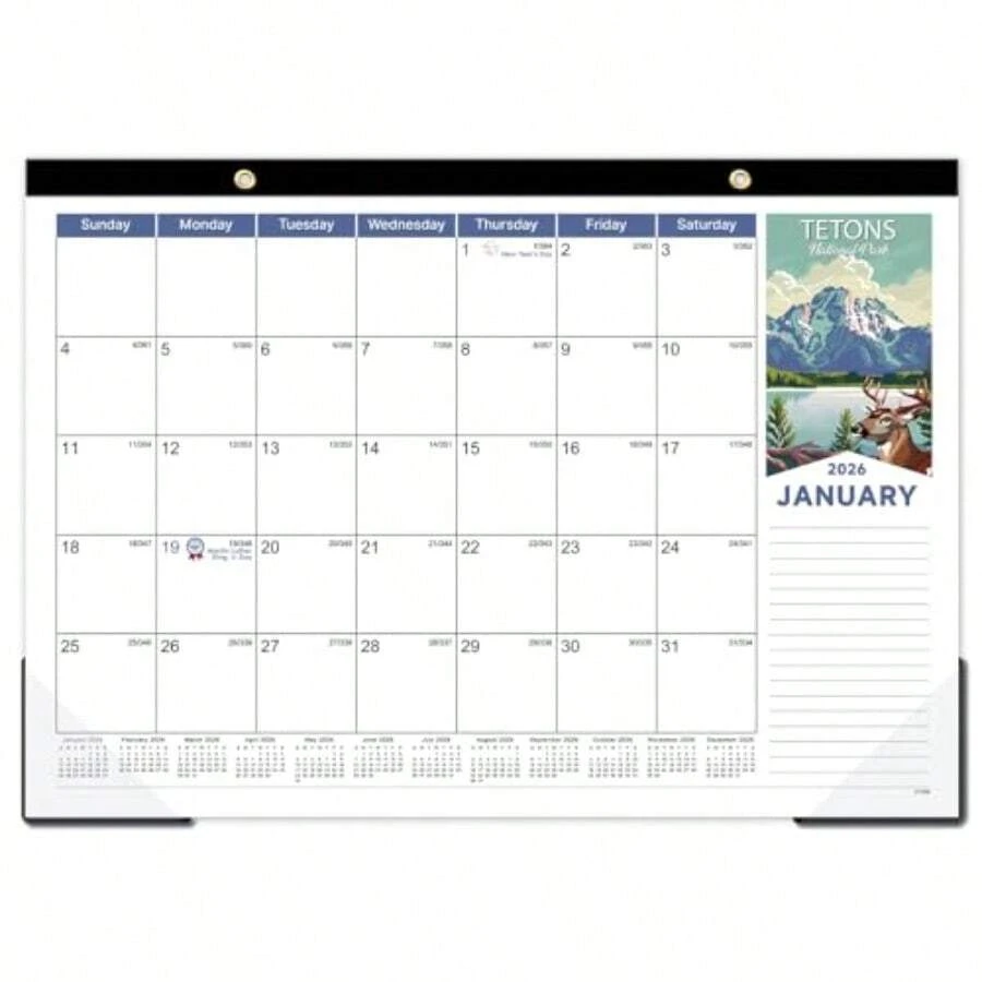 2026 Dek Calendar - Dek Calendar 2026 Fr Jan. 2026 - Dec. 2026 17" X 12 ...