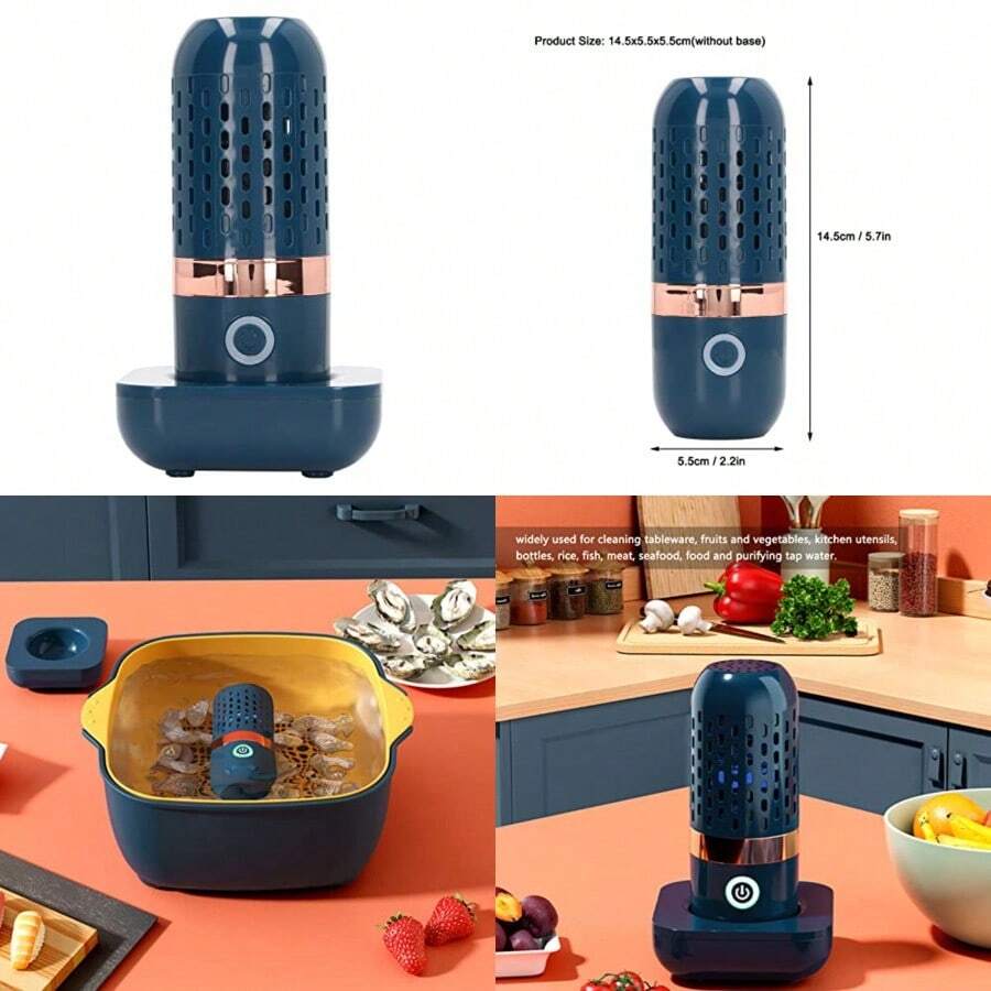 Bewinner Fruit And Vegetable Cleaner Portable Fruit And Veggies Cleaner ...