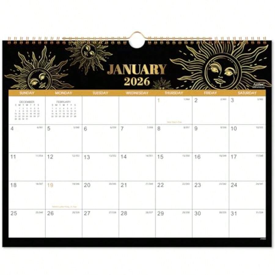 2026 Calendar - 2026 Calendar Jan 2026 - Dec 2026 1" X 11." Calendar ...