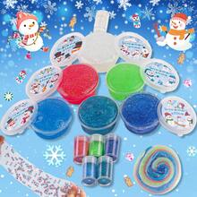 Build A Snowman Kit - 500ML Slime, Clay & Charms, Snowman Crafts ...